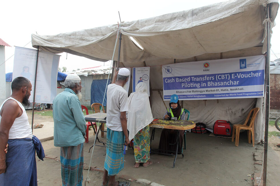 Islamic Relief Launches E-voucher for Rohingyas in Bhashan Char ...